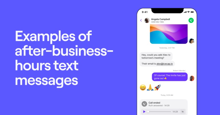 30 After-Business-Hours Text Message Examples- Quo (formerly OpenPhone)