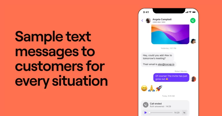 59+ Sample Text Messages to Customers (Templates & Tips) | Quo ...
