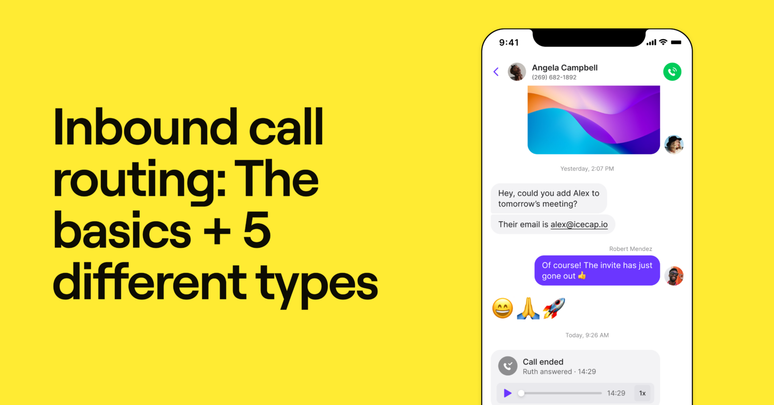 Inbound Call Routing: The Basics + 5 Different Types | Quo (formerly ...